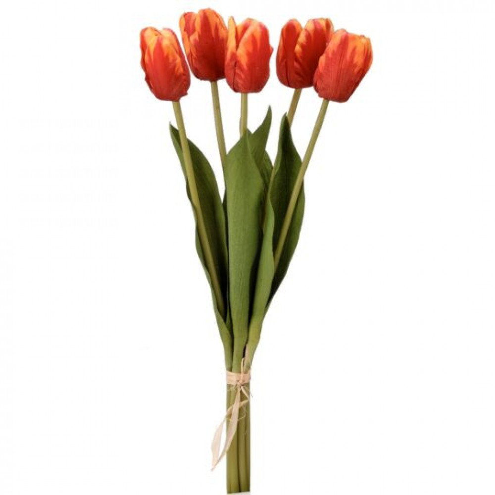 Primrue Real Touch Holland Tulip Bundle Artificial Flowers | Wayfair