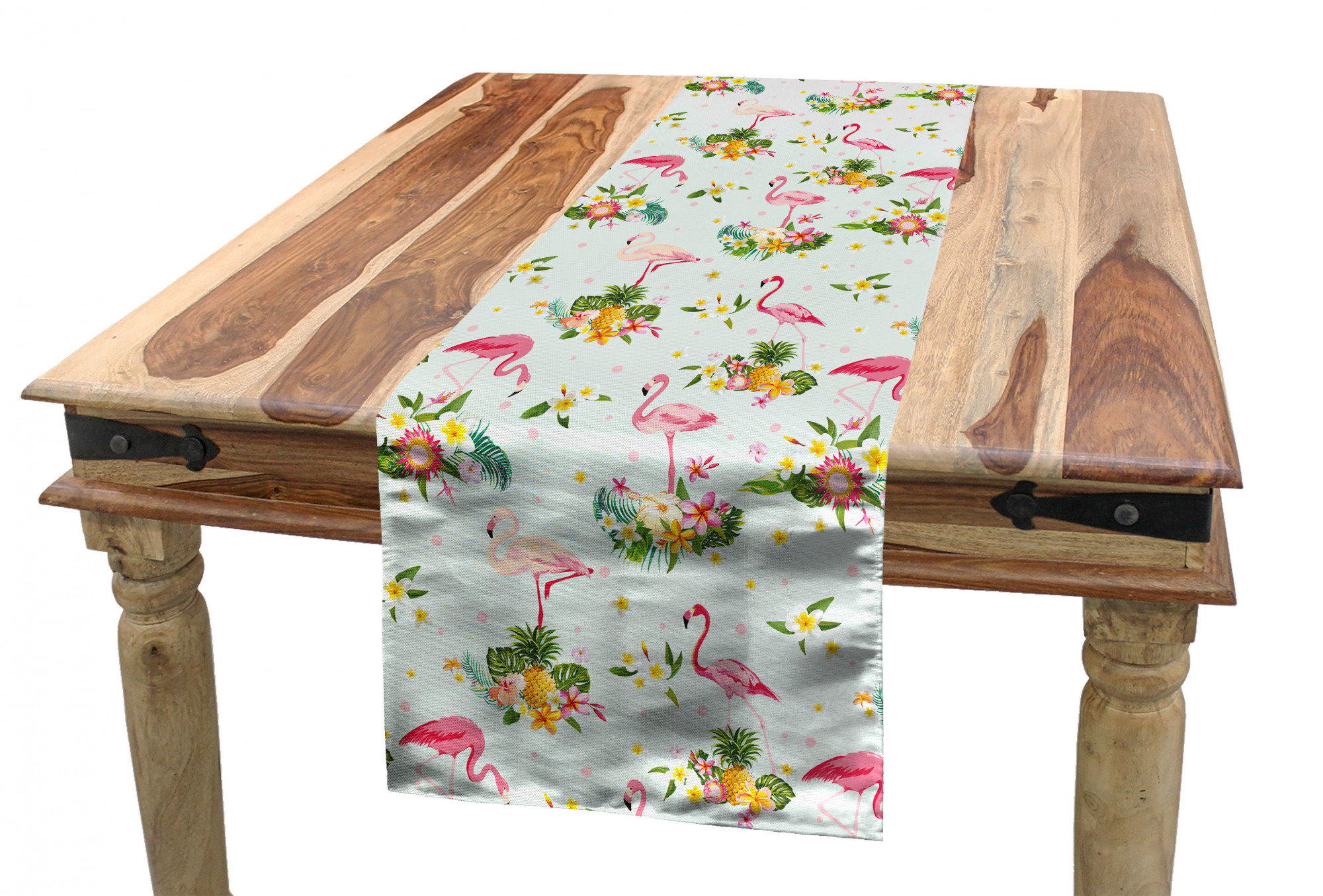 East Urban Home Flamingo Table Runner | Wayfair