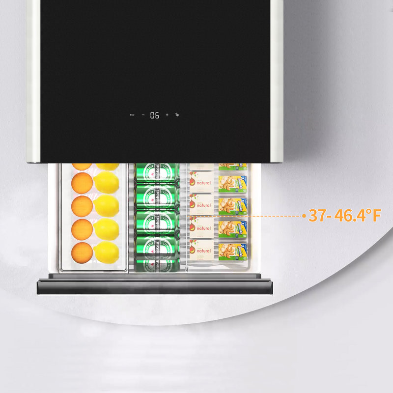 Livtab Smart End Table with Fridge and Built-In Outlets & Reviews | Wayfair