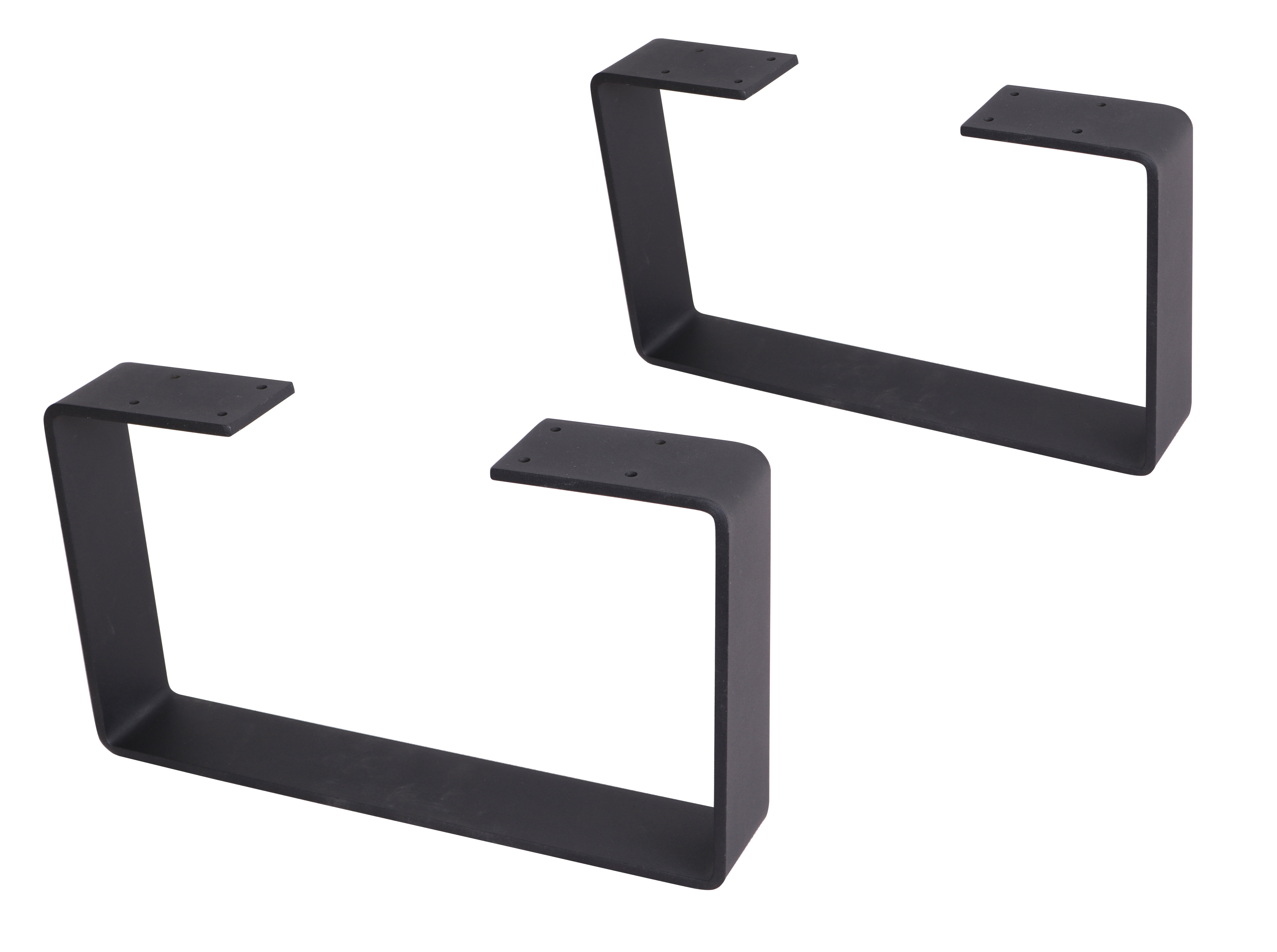 Latitude Run® 2 X8"coffee Table Legs,u Shaped Heavy Duty Solid Steel ...