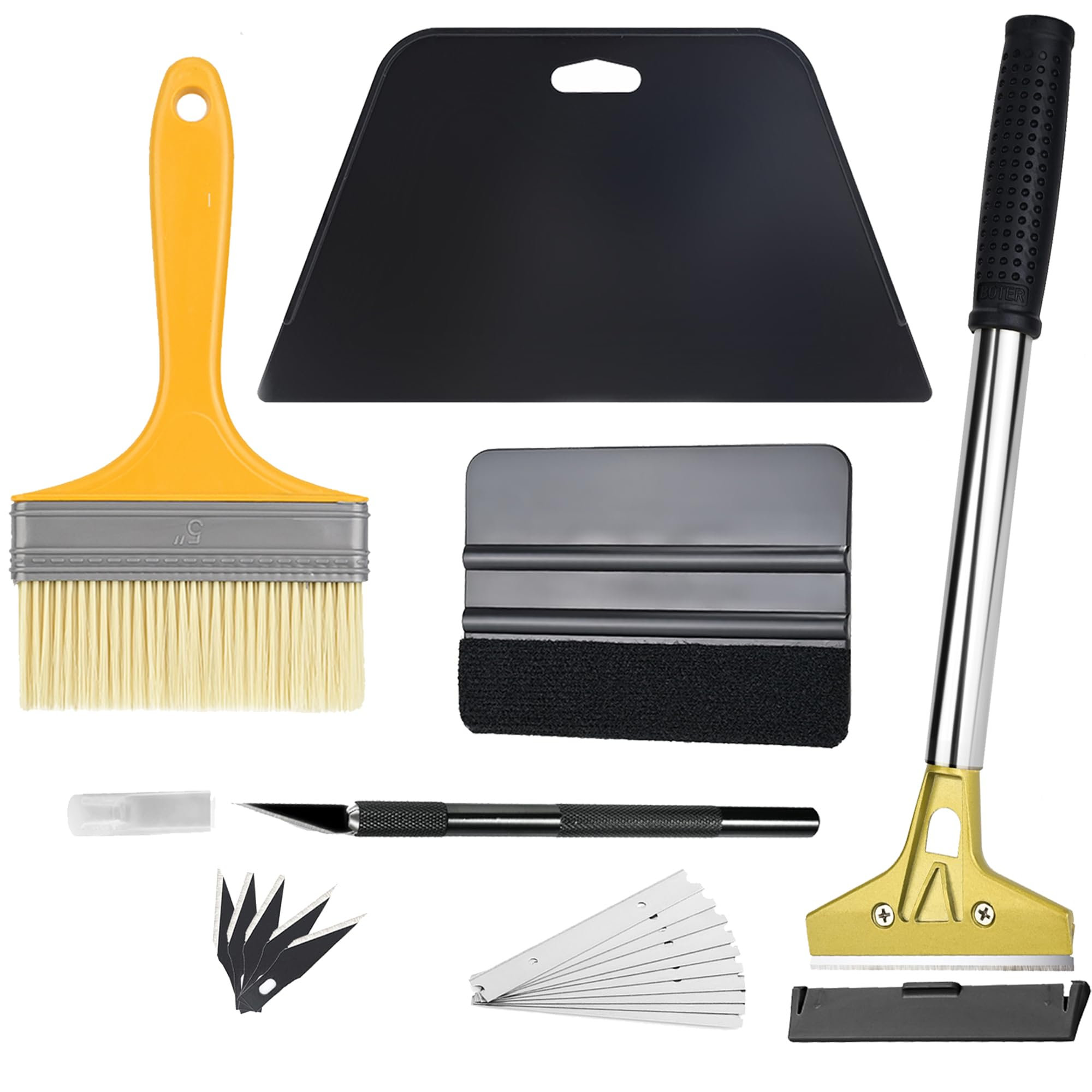 IMENST Peel and Stick Wallpaper & Vinyl Installation Tool Kit – Bubble ...