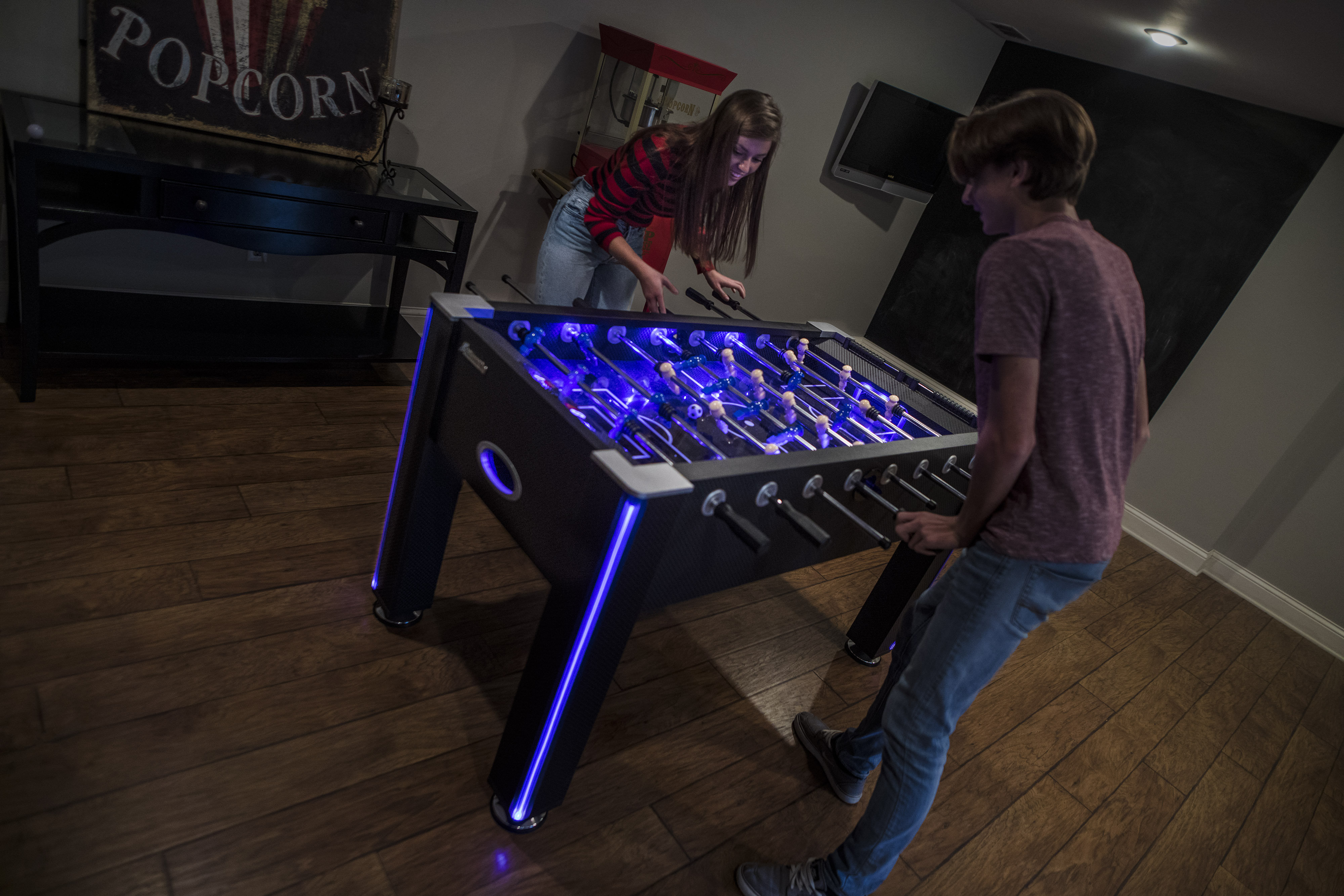 Atomic Azure 58.25'' Foosball Table & Reviews | Wayfair