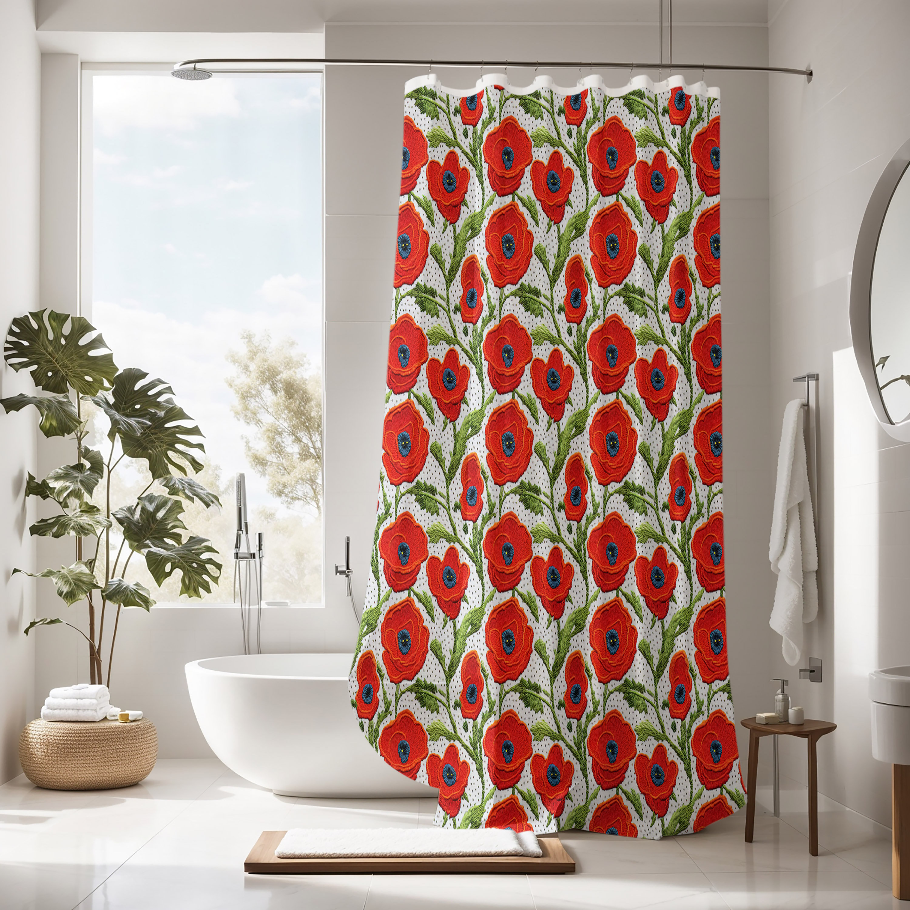 East Urban Home Shower Curtain | Wayfair