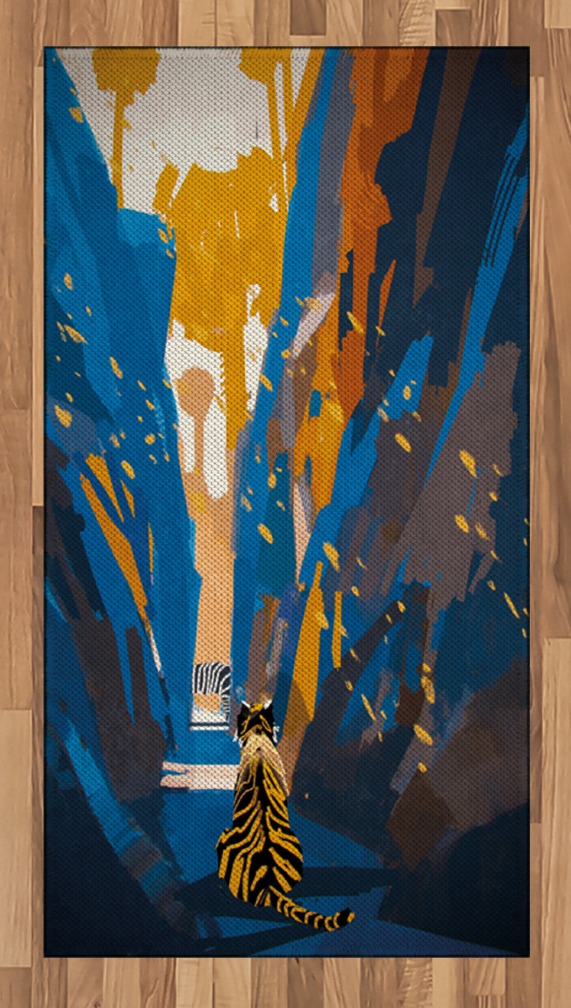 East Urban Home African High Density Long Fiber Poly Threads Decorative ...