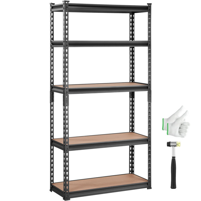 Rebrilliant Mariapaula Steel Height -Adjustable Shelving Unit & Reviews ...