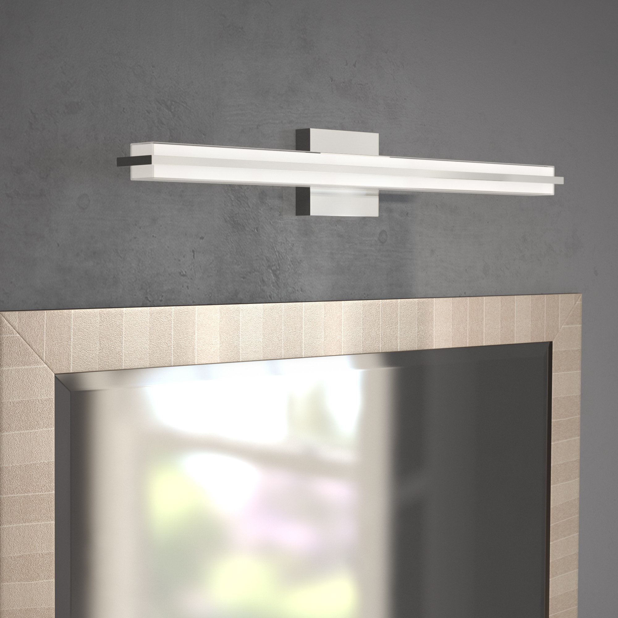 Ebern Designs Jamestown 1-Light Dimmable LED Bath Bar & Reviews | Wayfair
