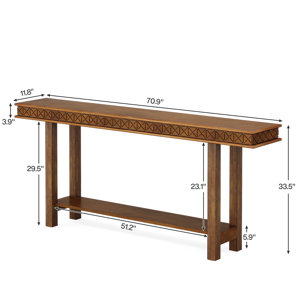 Winston Porter Senad 70.9'' Console Table & Reviews | Wayfair
