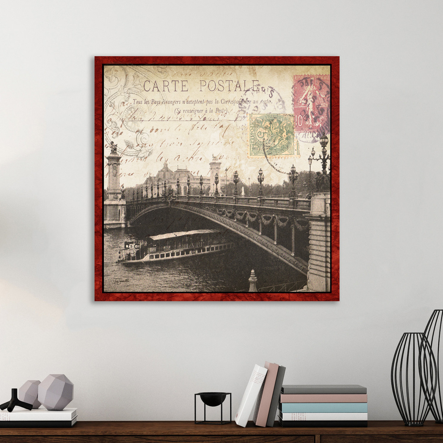 Ophelia & Co. Paris Postcard: Seine River by Tre Sorelle Studios ...