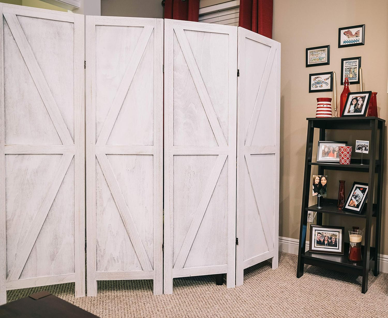 Gracie Oaks Jaddo 67'' H Room Divider | Wayfair
