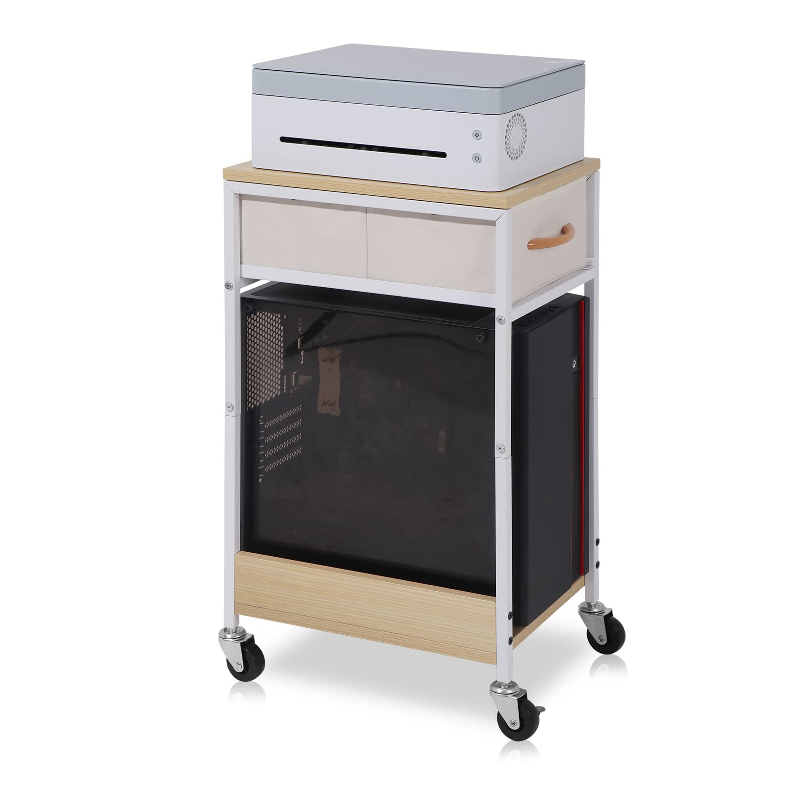 Two trees make a forest Computer Tower Stand With Drawer Mobile PC ...