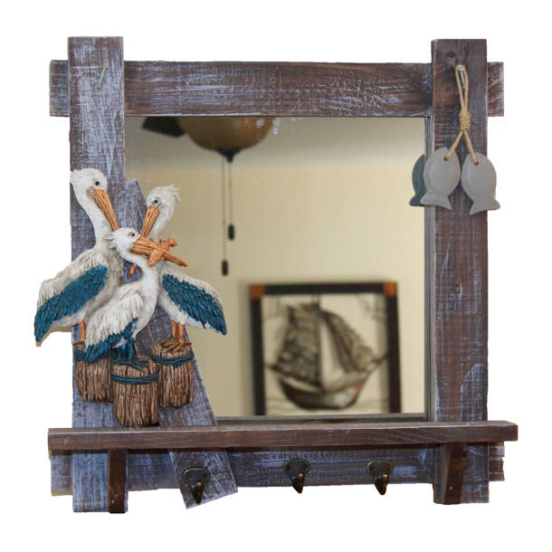 Longshore Tides Bruening Sailboat Lighthouse and Anchor Wall Mounted ...