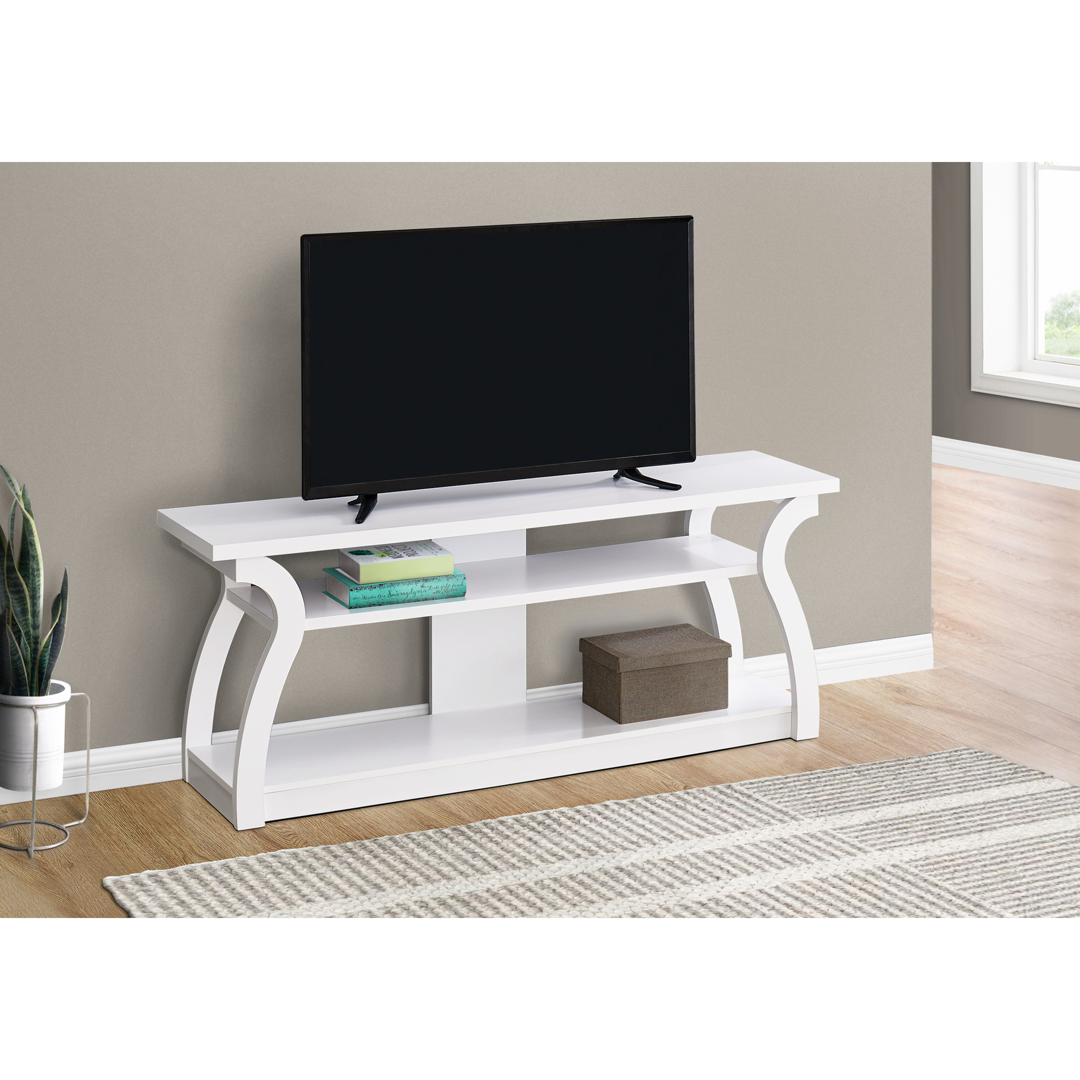 Ivy Bronx Tv Stand, 60 Inch, Console, Media Entertainment Center ...