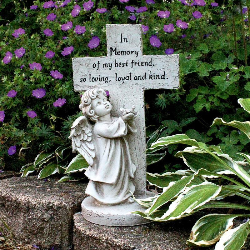 Design Toscano Best Friend Pet Memorial Statue & Reviews | Wayfair