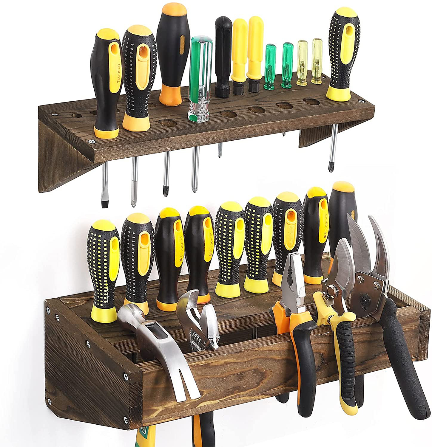 Gracie Oaks Ixia Wall Storage Organizer with Key Hooks | Wayfair