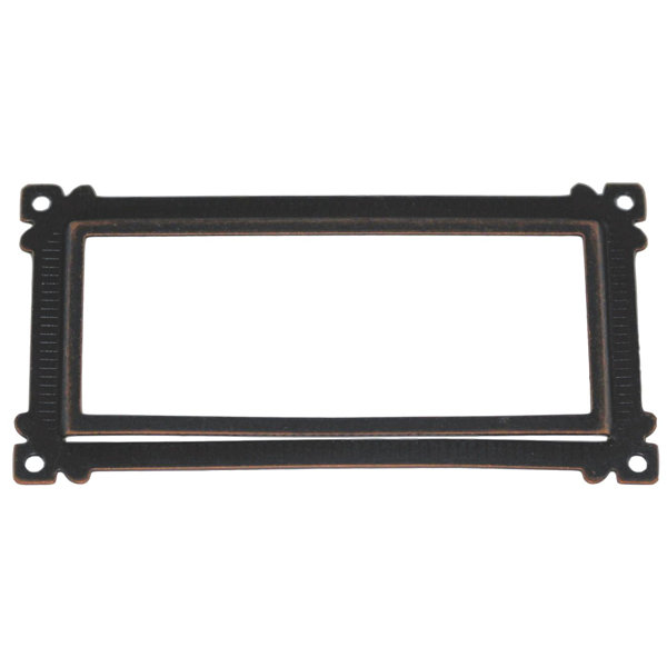 D. Lawless Hardware 3-3/4" DIY Cabinet Pull Base Satin Nickel | Wayfair