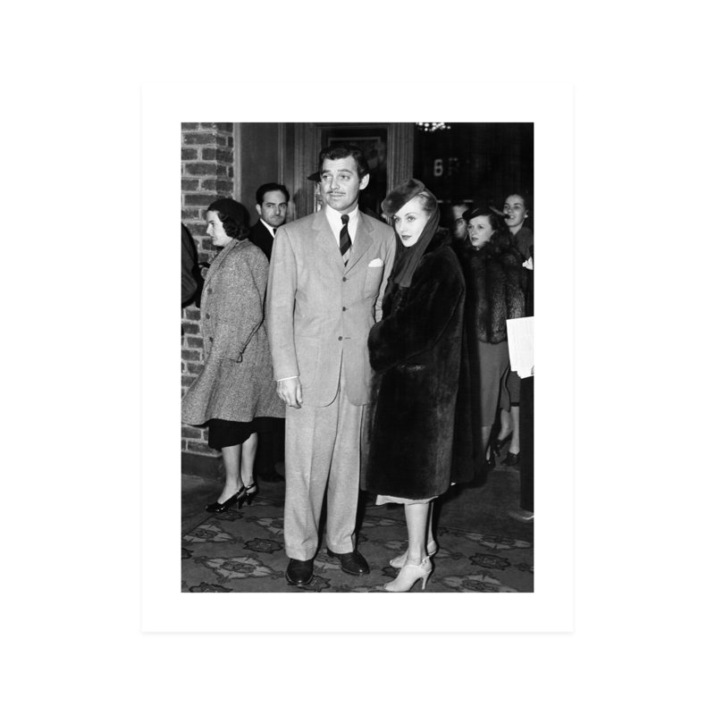 Globe Photos Entertainment Clark Gable And Carole Lombard At Jean ...