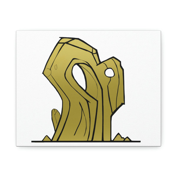 Red Barrel Studio® Rock Stretched - Unframed Illustration on Canvas ...