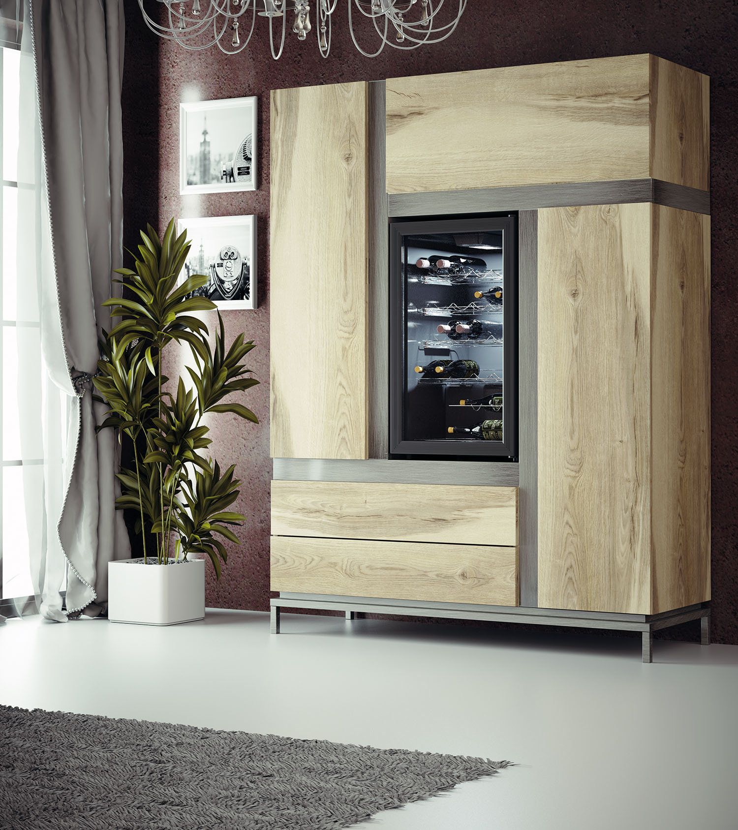 Class Design Home Azkary Bar Cabinet | Wayfair