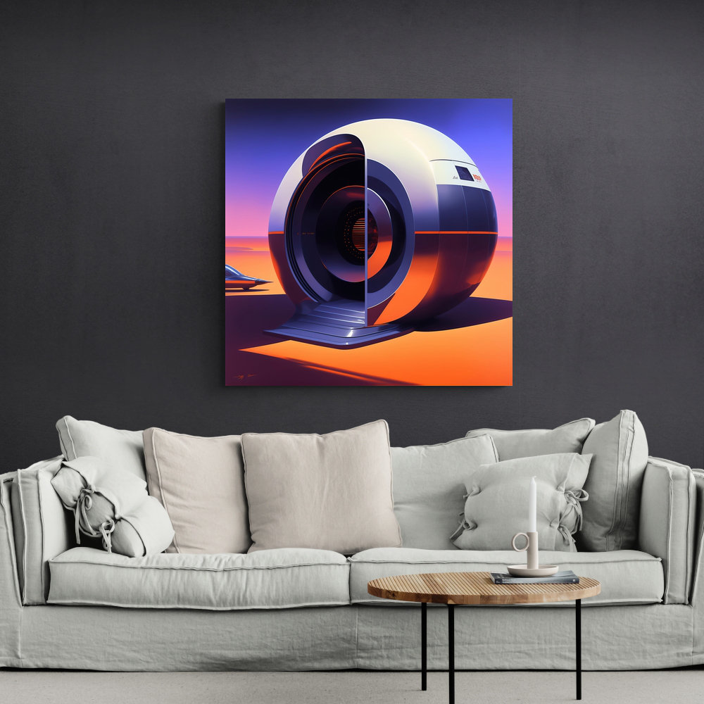 ATX Art Group LLC Time Machine Pod 3 by Stephen Chambers - Wrapped ...