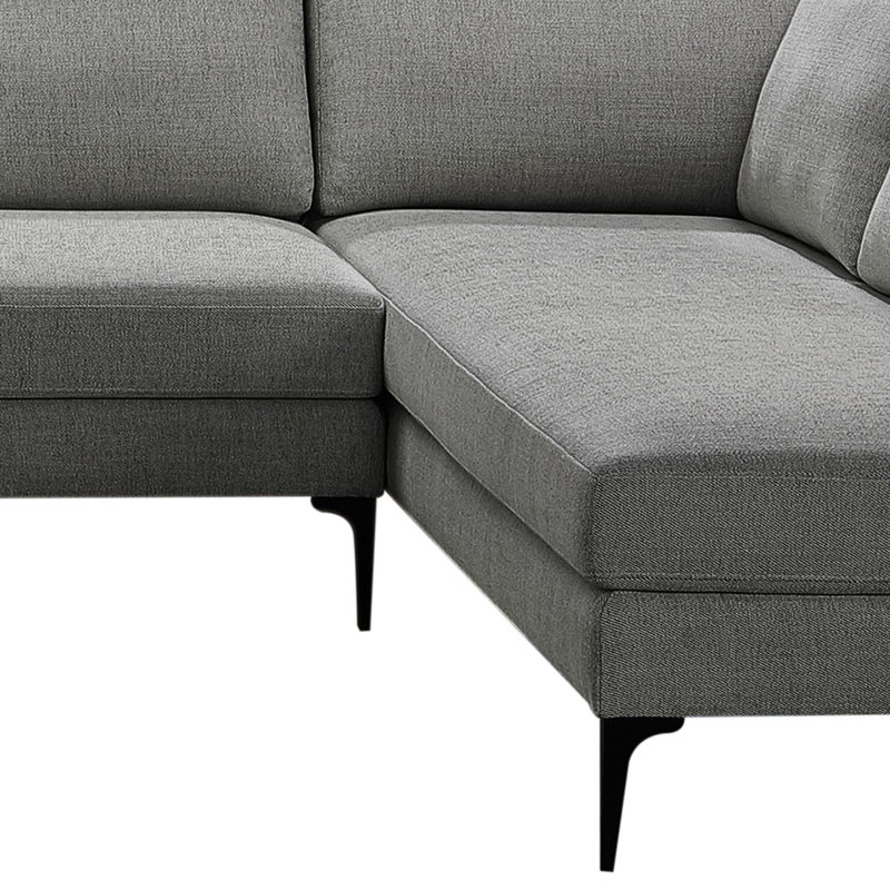 Mercury Row® Defeo 4 - Piece Upholstered Sectional | Wayfair