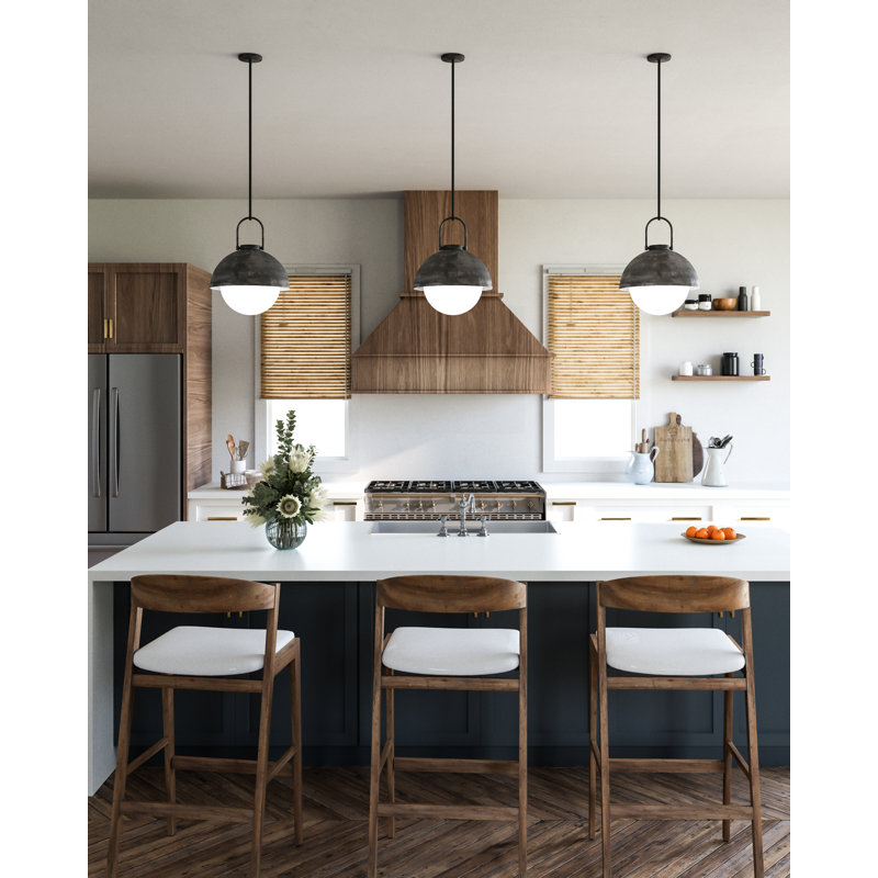Joss & Main Harper 1 - Light Dome Pendant & Reviews | Wayfair