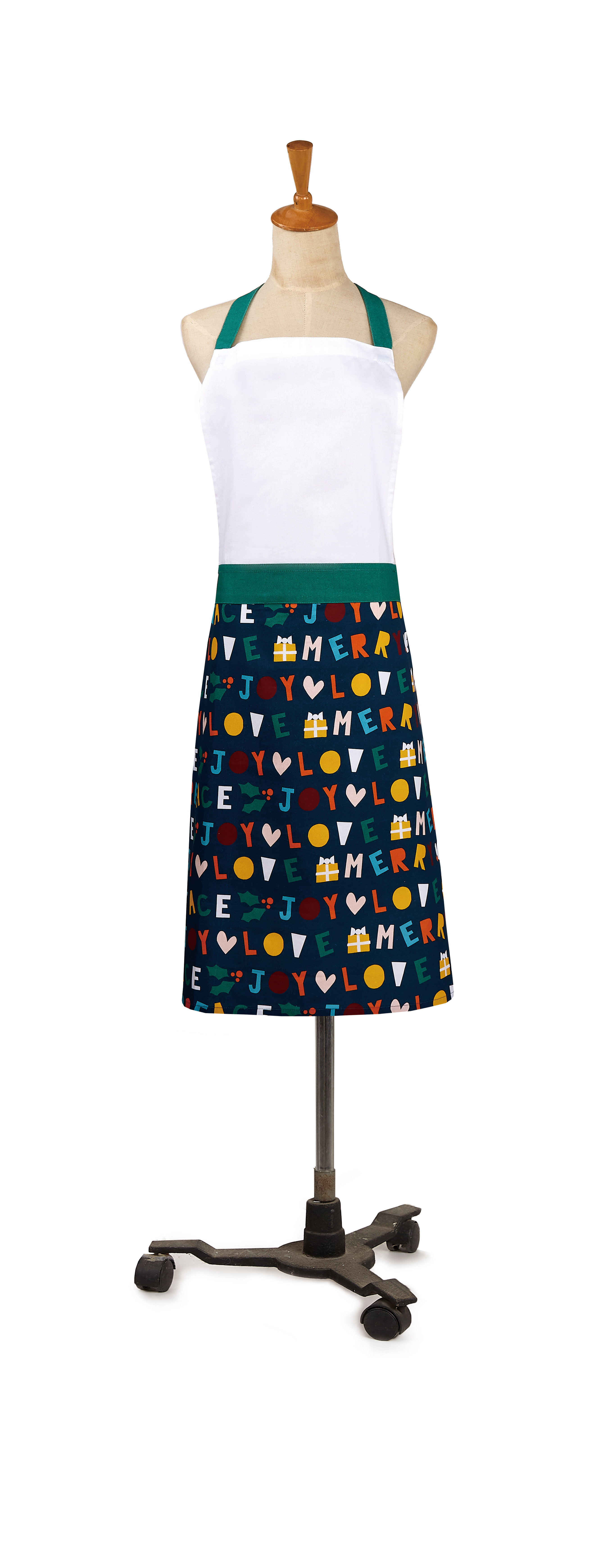 Mistletoe and Co. Mistletoe & Co. Peace Joy Merry Apron By Ampersand ...