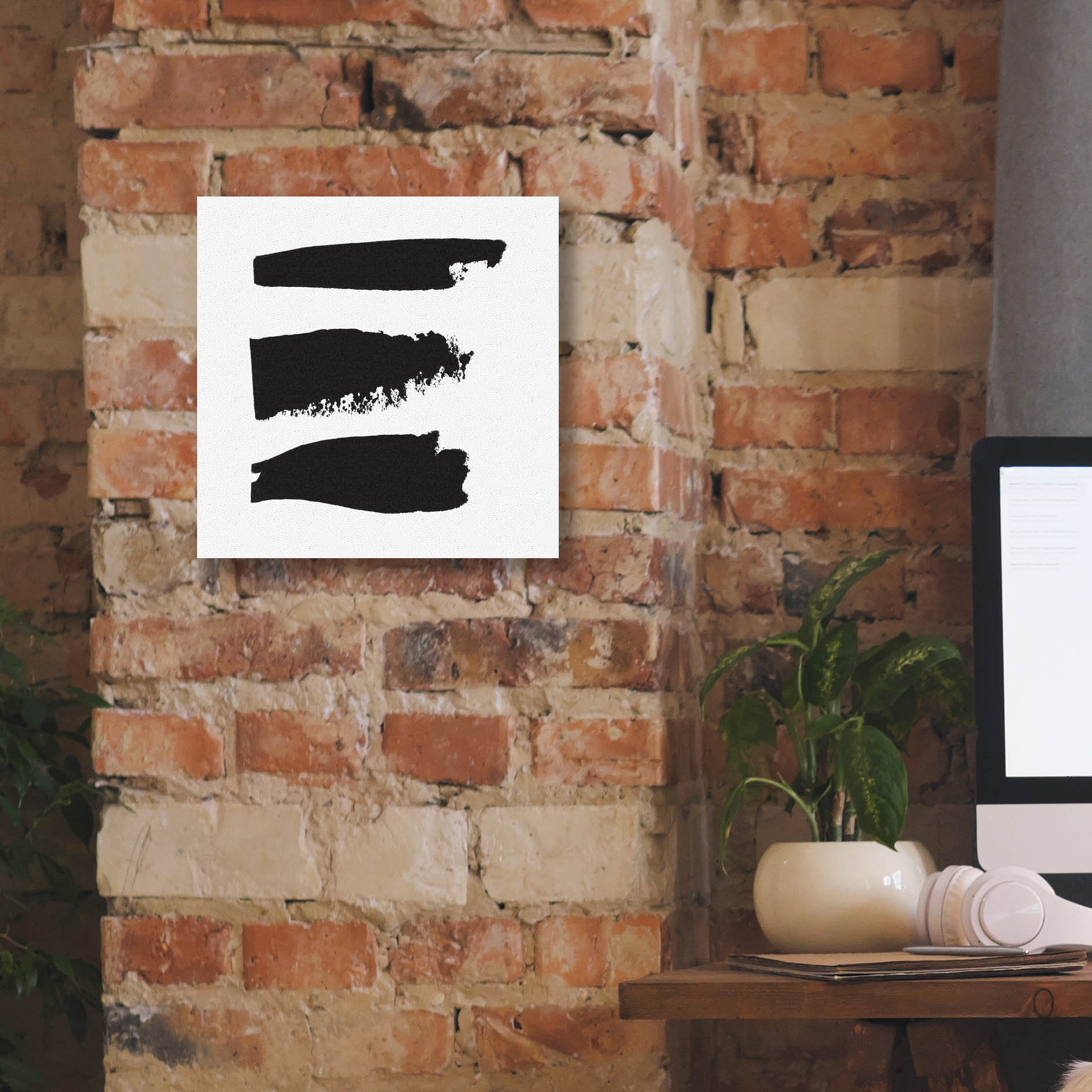 Wrought Studio™ Threes Company 1' by Sarah Adams Canvas Wall Art | Wayfair