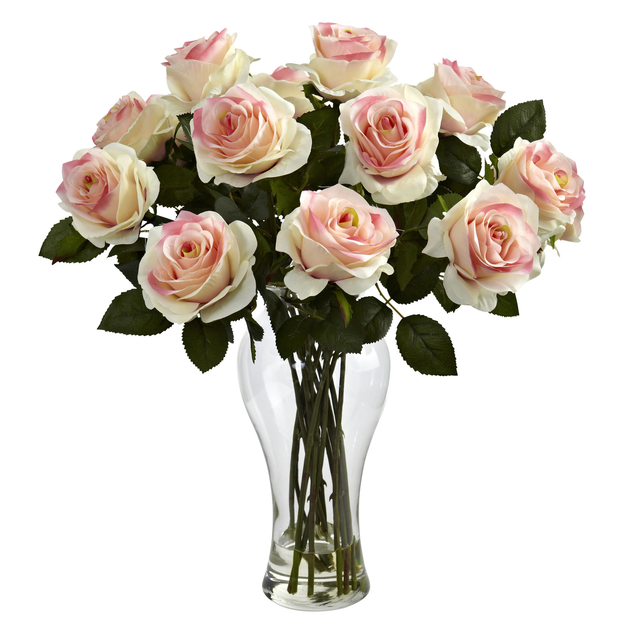 House of Hampton® Blake Roses Centerpieces in Vase & Reviews | Wayfair