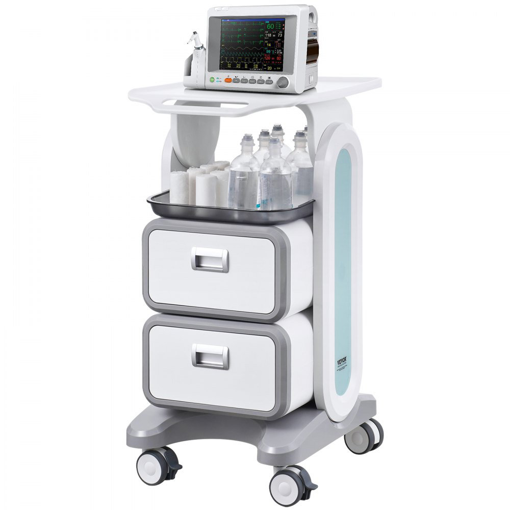 Stellweilan Tessberg 3 Tiers Lab Carts Mobile Medical Cart with 2 ...