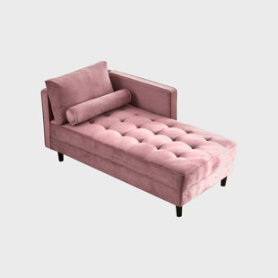 Pink Chaise Lounge Chairs You'll Love | Wayfair