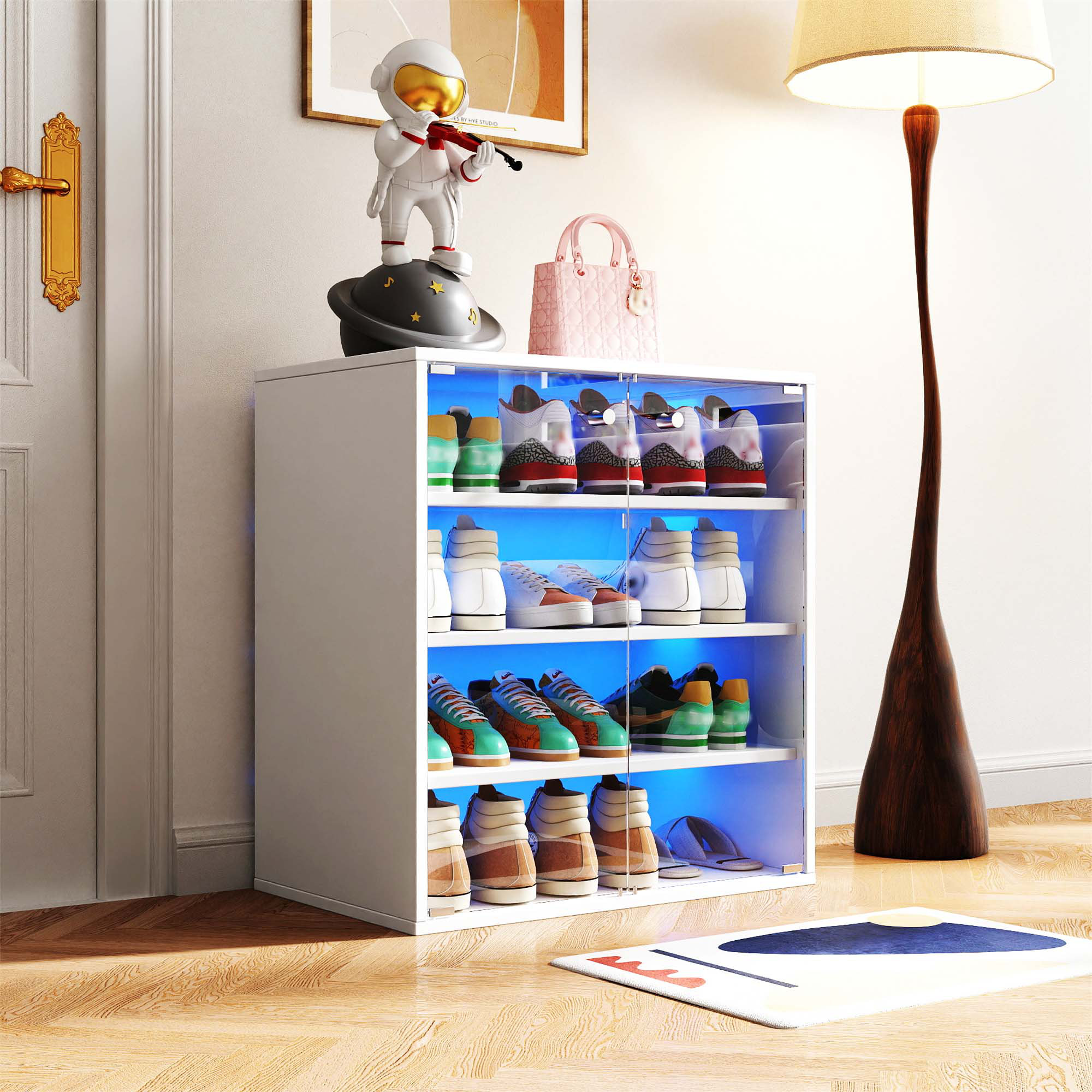 Wrought Studio Shoe Box With RGB LED Light - Wayfair Canada