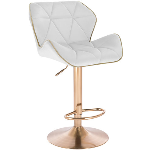 Corrigan Studio® Everill Swivel Adjustable Height Bar Stool & Reviews ...