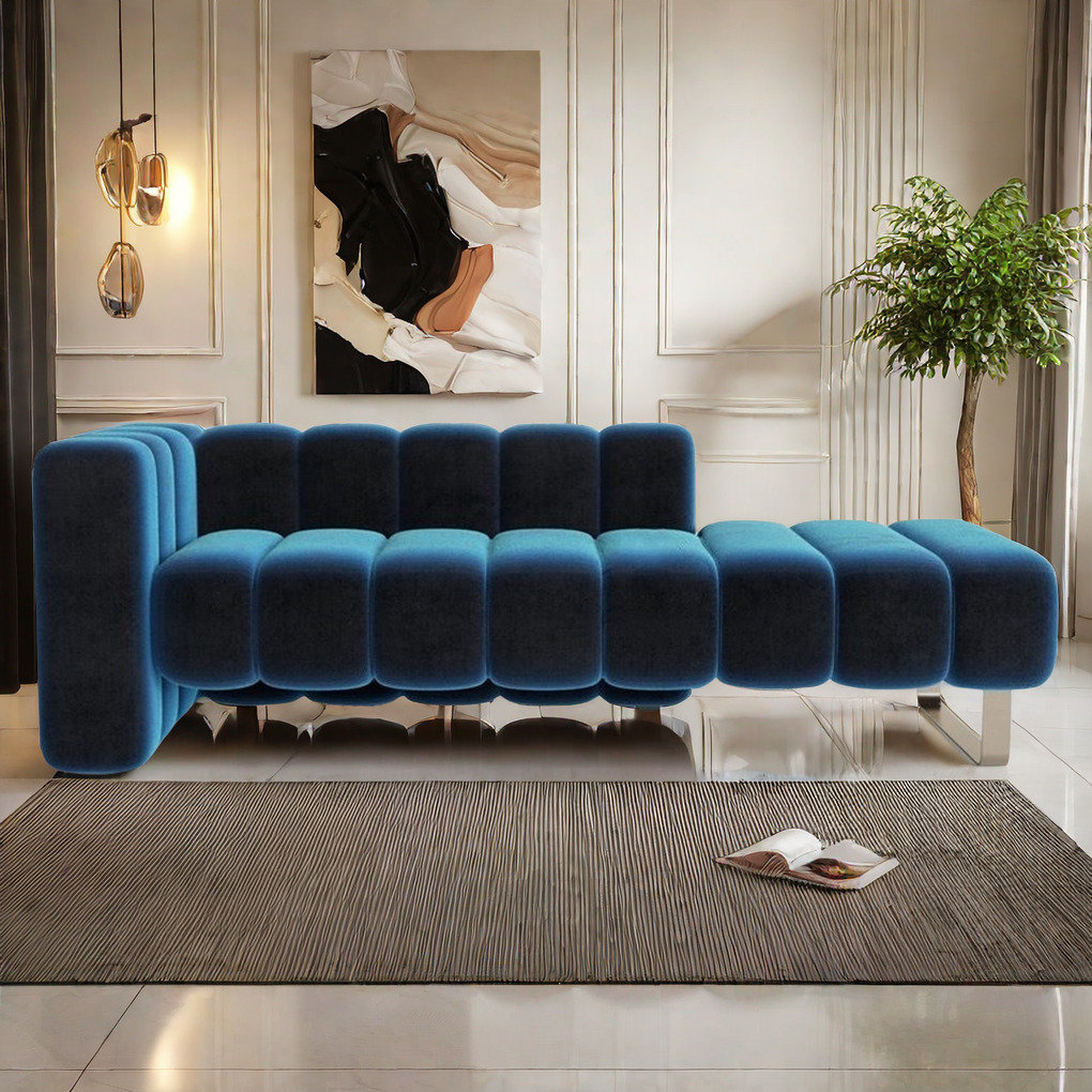 Orren Ellis Svetlan Upholstered Chaise Lounge | Wayfair