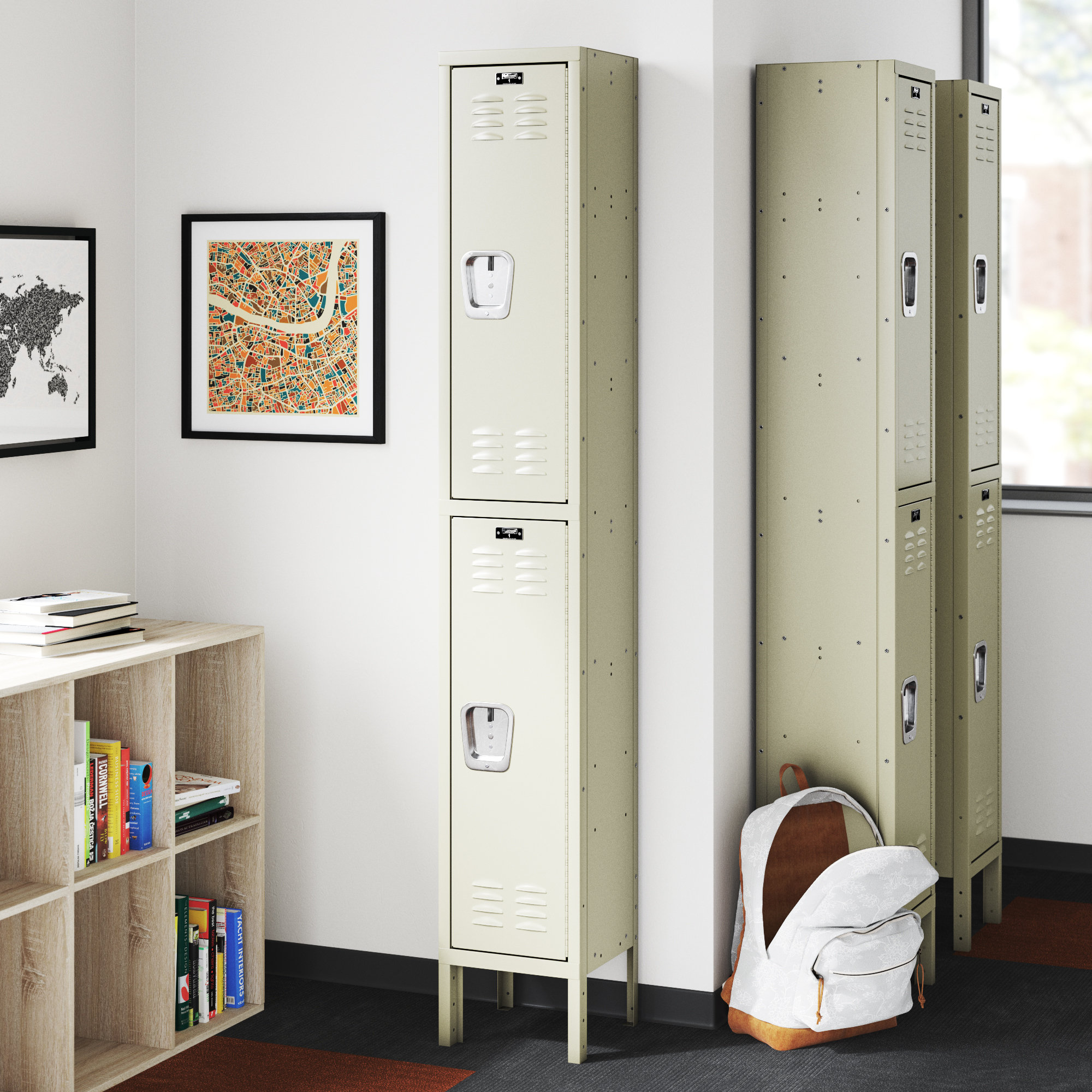 Hallowell MedSafe 2 Tier 1 Wide Locker - Wayfair Canada