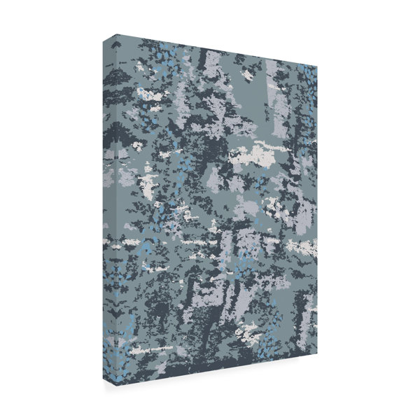 Wrought Studio Emerlee Topology 2-2 Framed On Canvas | Wayfair