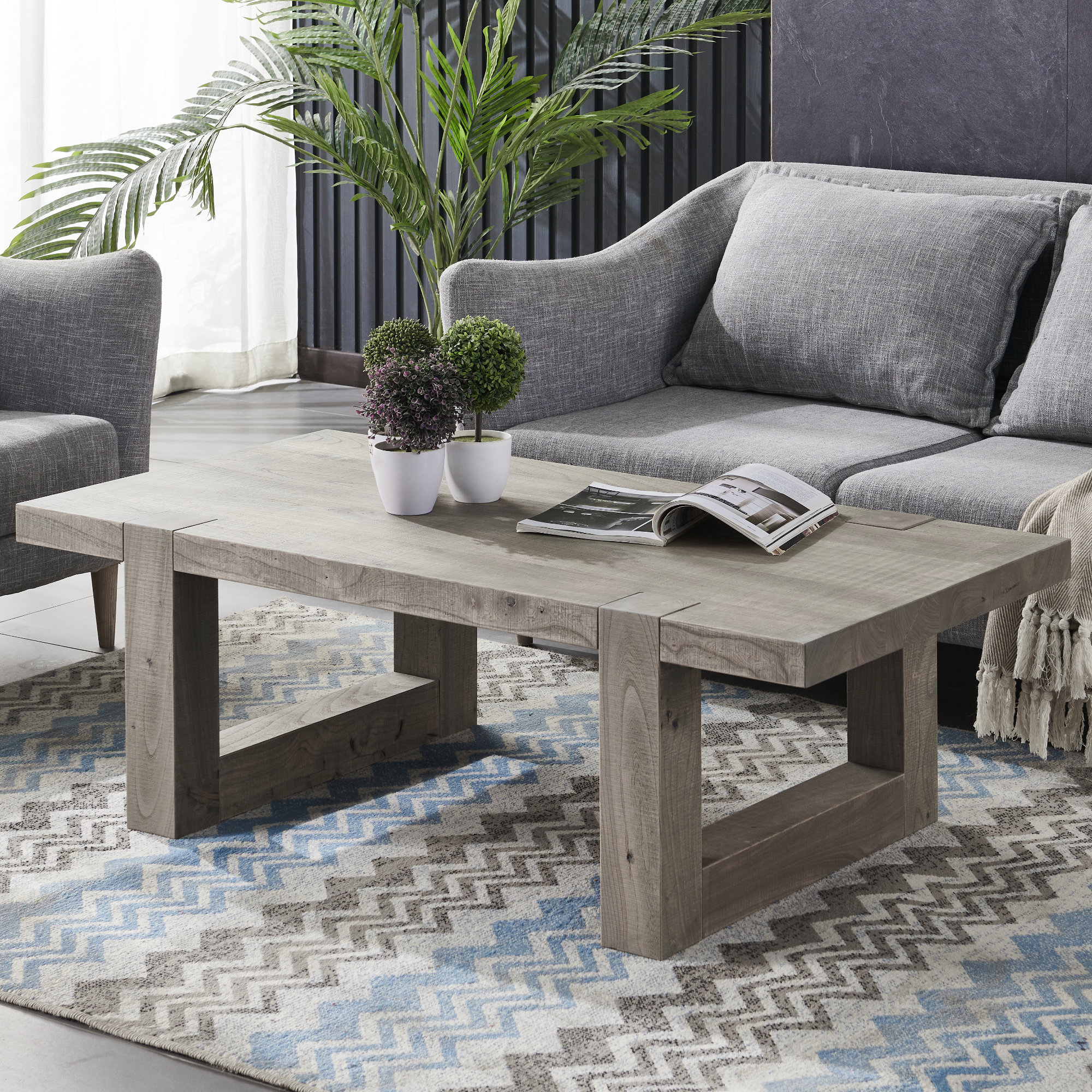 Maytone Traversa Wood Coffee Table & Reviews | Wayfair