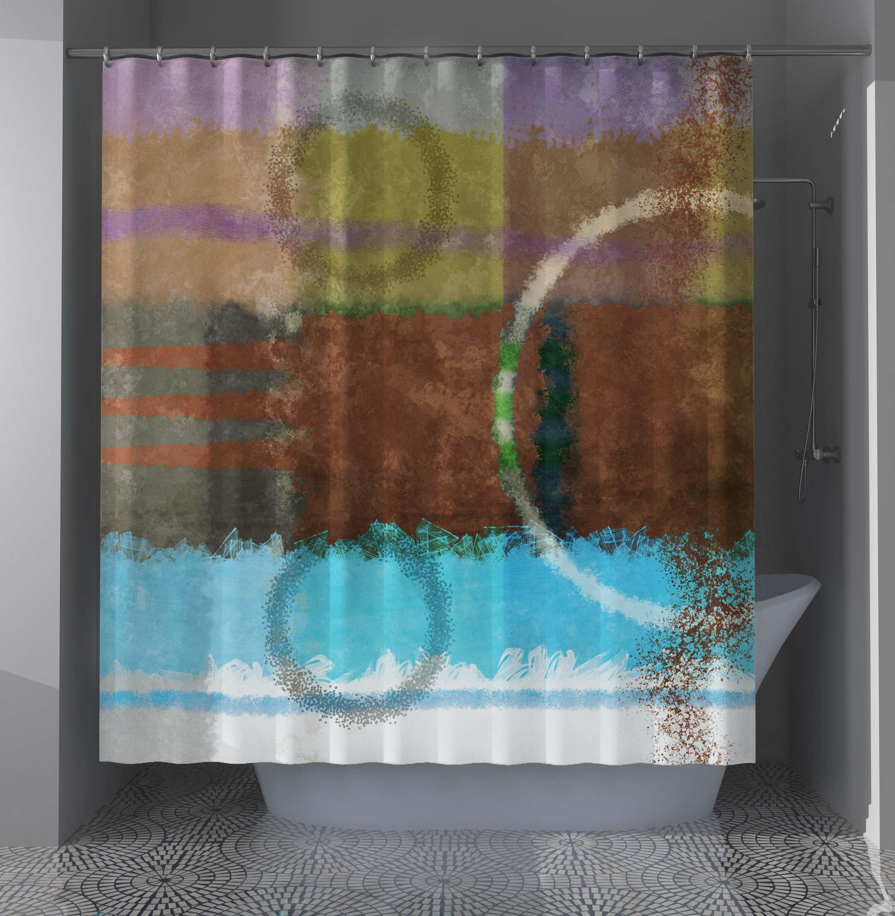 East Urban Home Finest Prize Shower Curtain | Wayfair