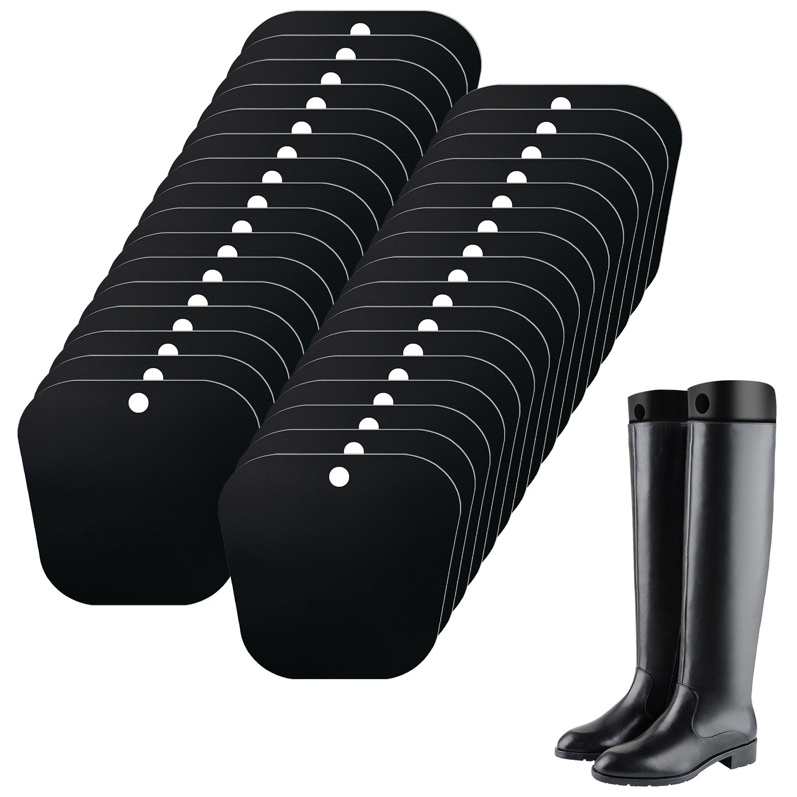 Wrought Studio™ 16Pair (32Sheets) 14in Boot Shaper Form Inserts Boots ...