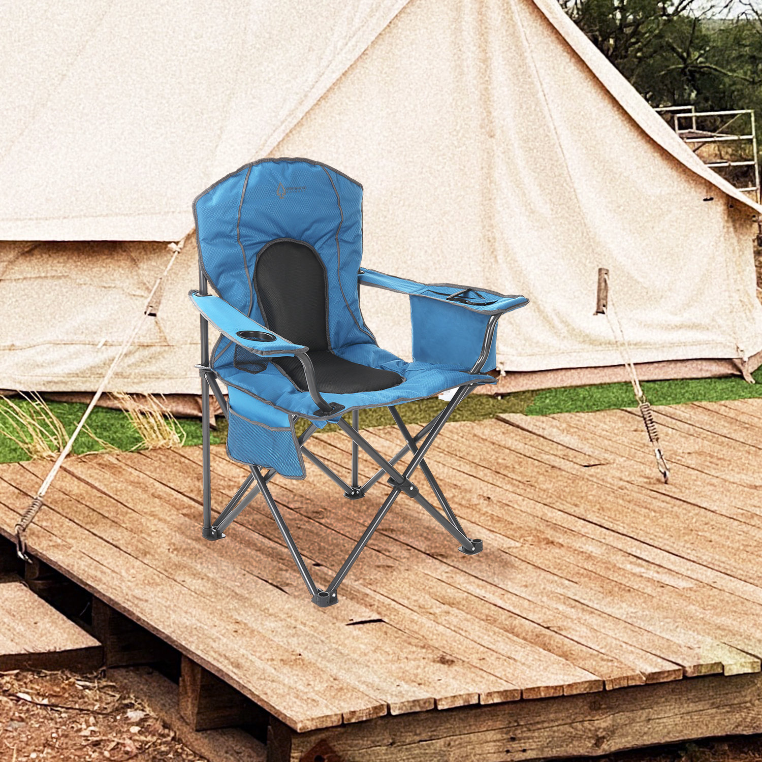 ARROWHEAD Outdoor Padded Folding Camping Chair & Reviews | Wayfair