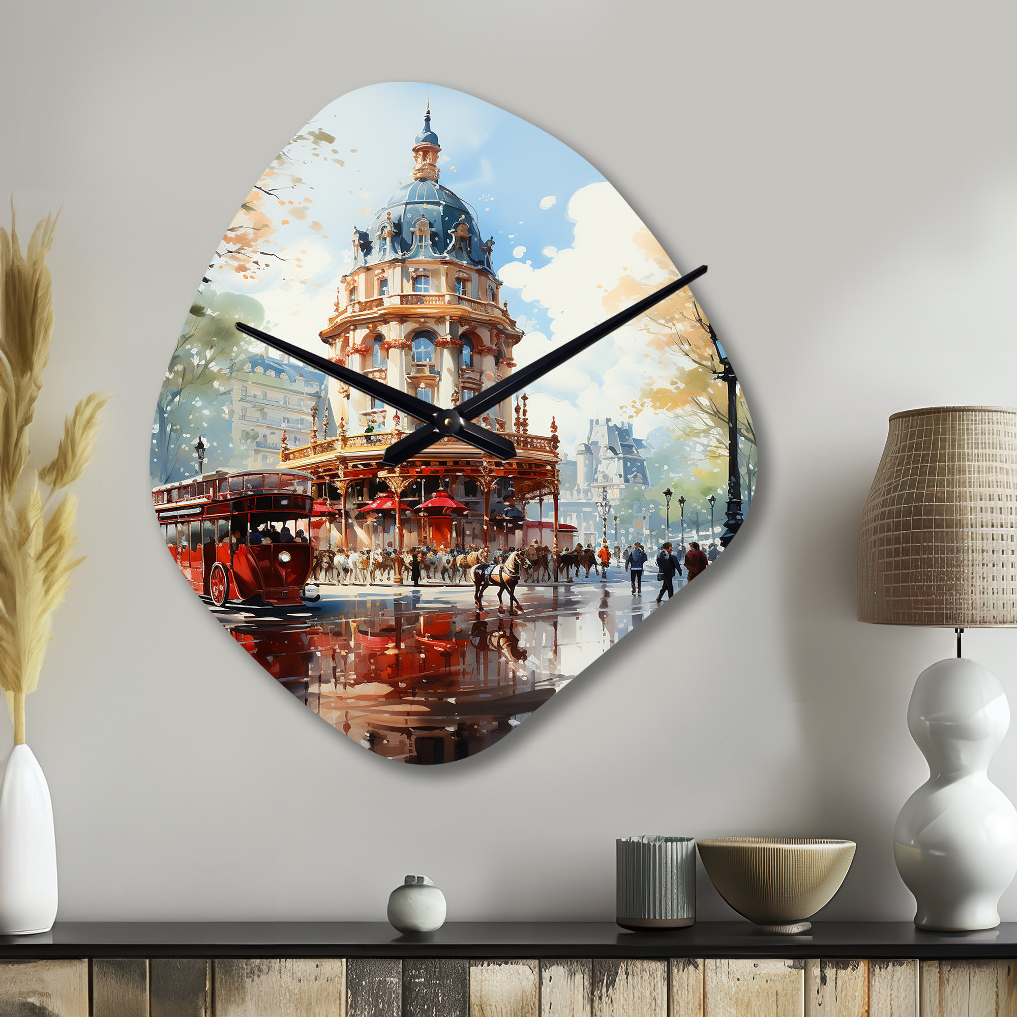Design Art Carousel Whimsical Delight VI - Carousel Irregular Shape ...