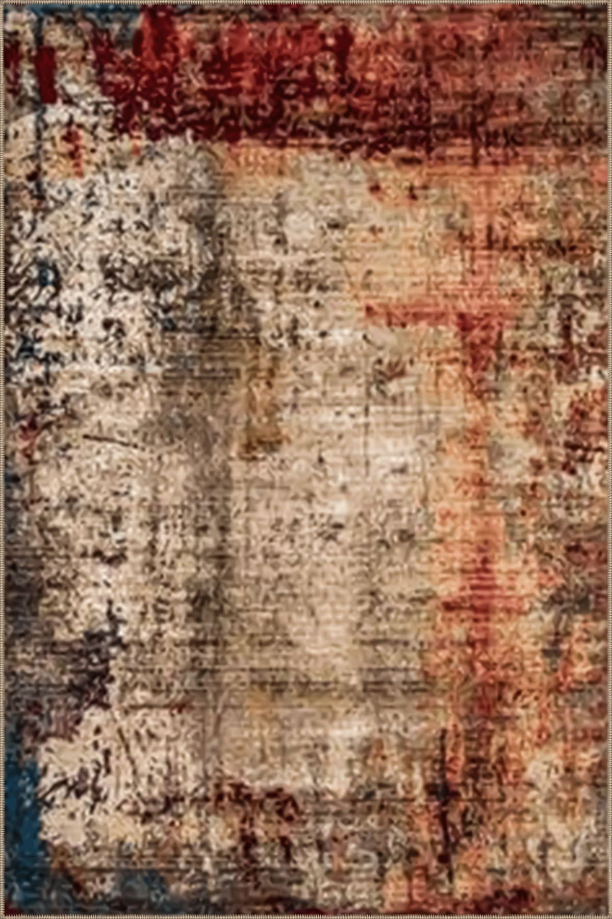 Hokku Designs Abstract Ethnic Modern Decorative Machine Washable Area ...