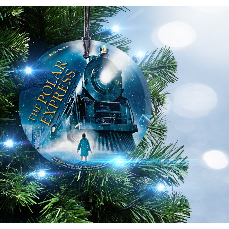 Trend Setters Polar Express (Train) Hanging Glass Print & Reviews | Wayfair
