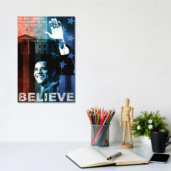 Happy Larry Obama: Believe | Wayfair.co.uk