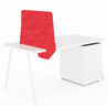 EcoPrivacy Acoustic Slide Fabric 1 Panel Desk Partition | Wayfair