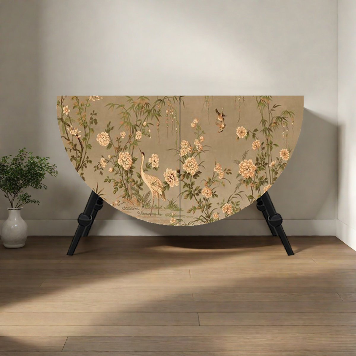 DURBIL Creative aesthetics semicircle decorative cabinet | Wayfair