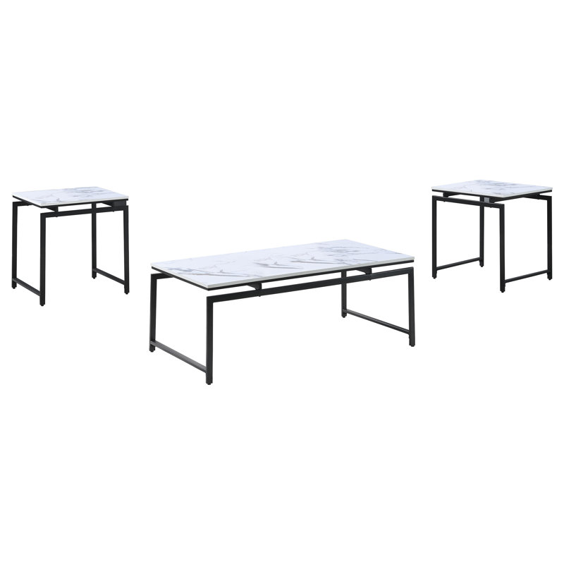 Ivy Bronx Clark 3-Piece Coffee Table Set | Wayfair