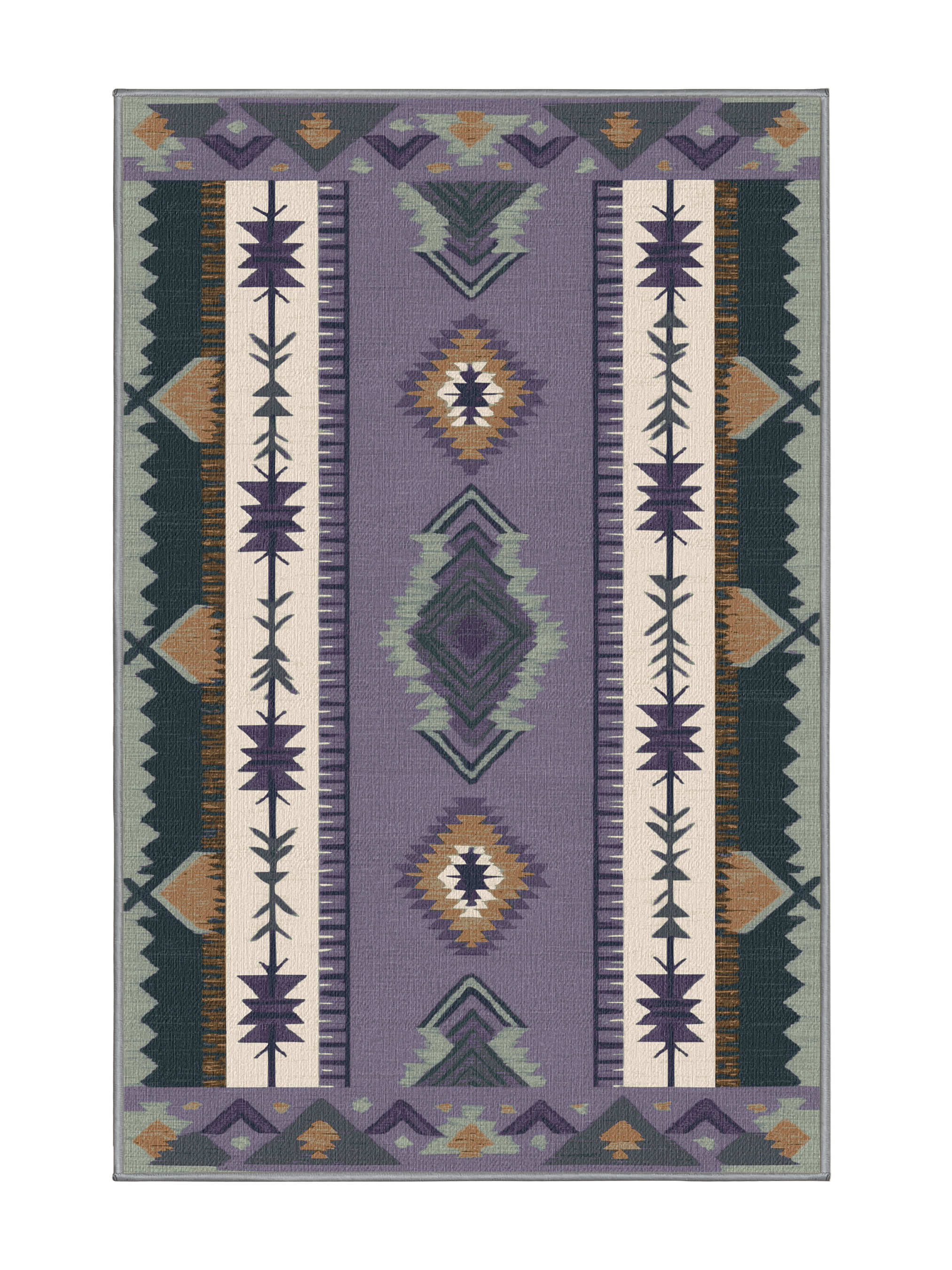 Foundry Select Washable Desert Lavender Southwestern Area Rug - Wayfair ...