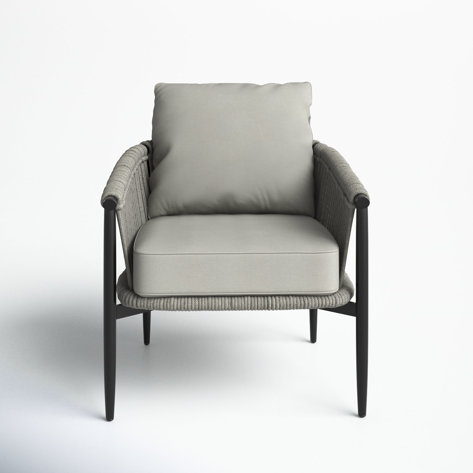 Birch Lane™ Dickson Patio Chair with Sunbrella Cushions | Wayfair