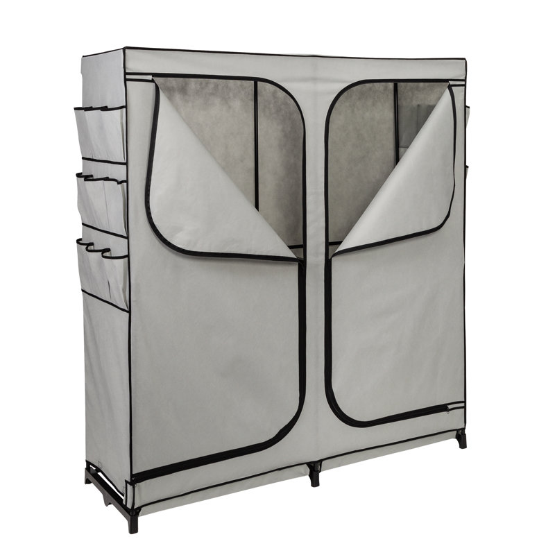 Rebrilliant 60'' Portable Wardrobe & Reviews | Wayfair