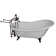 Barclay Icarus 67'' x 29'' Freestanding Soaking Cast Iron Bathtub with ...